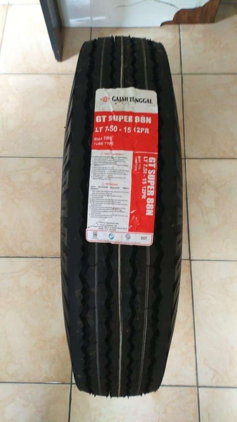 Jual Gt Radial Super 88n 7.50 - 15 12pr Ban Truk Engkel Bus 750 R15 Di ...