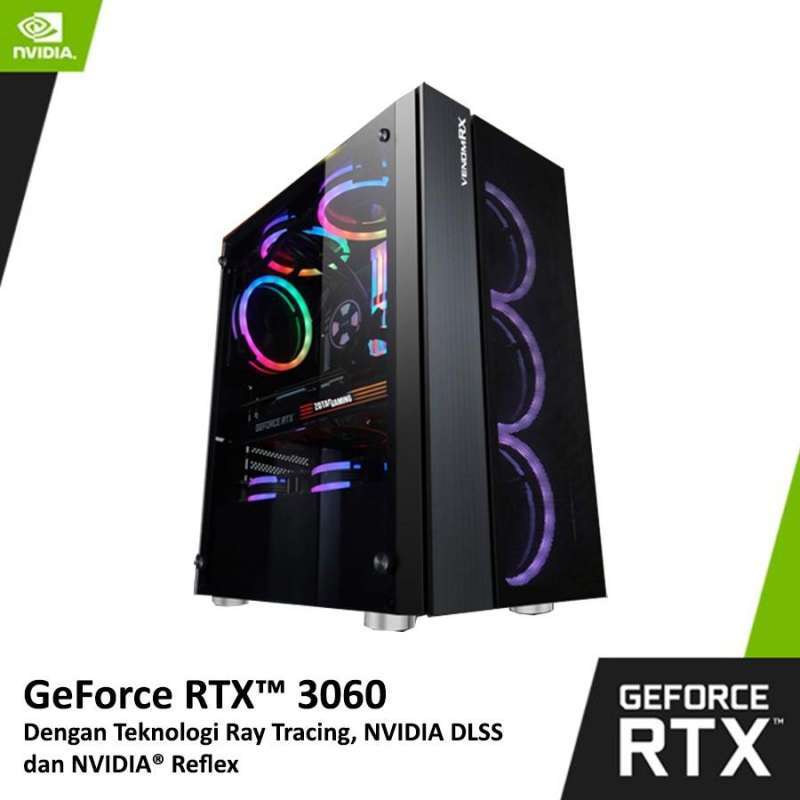 Jual GeForce RTX 3060 PC VENOMRX DROGON - I5-11400F - 16GB - SSD 512GB di Seller B ZONES - Kota ...