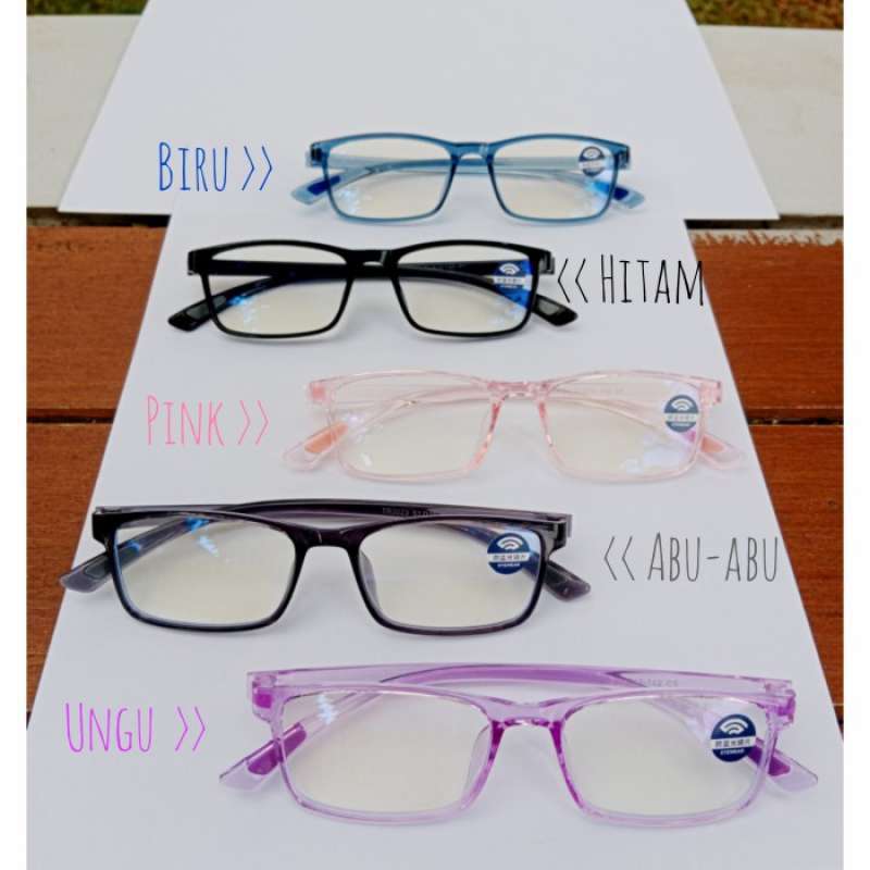 Jual frame kacamata pria/wanita dengan warna cerah, ringan dan lentur ...