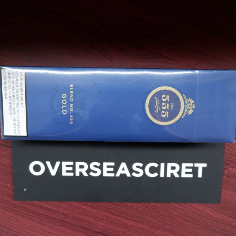 Promo Rokok 555 Gold State Express Import - Korea Cigarettes 10x20s ...