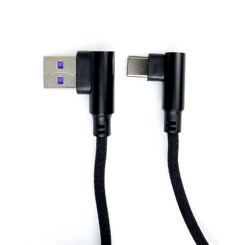 Jual GLO - OLAF Kabel Charger USB Type C L Shape 2A 1 Meter - OL01 ...
