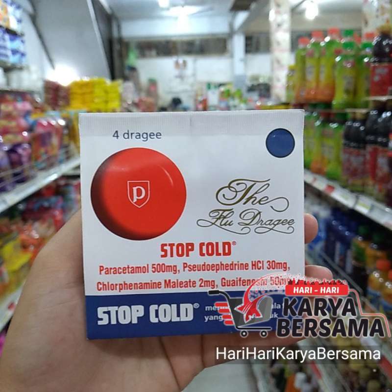 Jual STOP COLD OBAT FLU DAN BATUK TABLET 4'S di Seller Apotek M23 ...