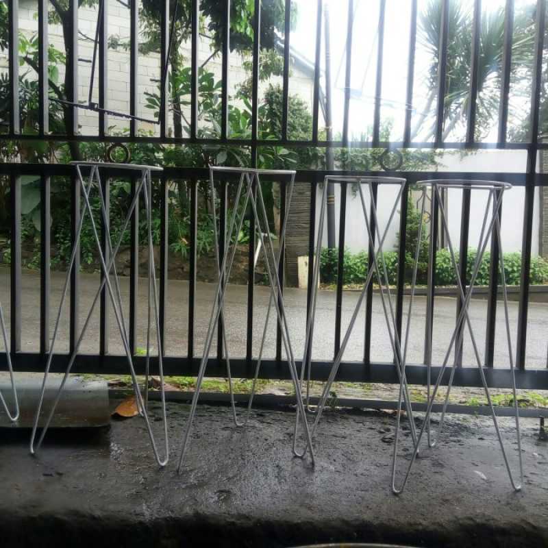 Promo STANDING RAK BESI SATU LUBANG Diskon 5% di Seller HELLS NAELA ...