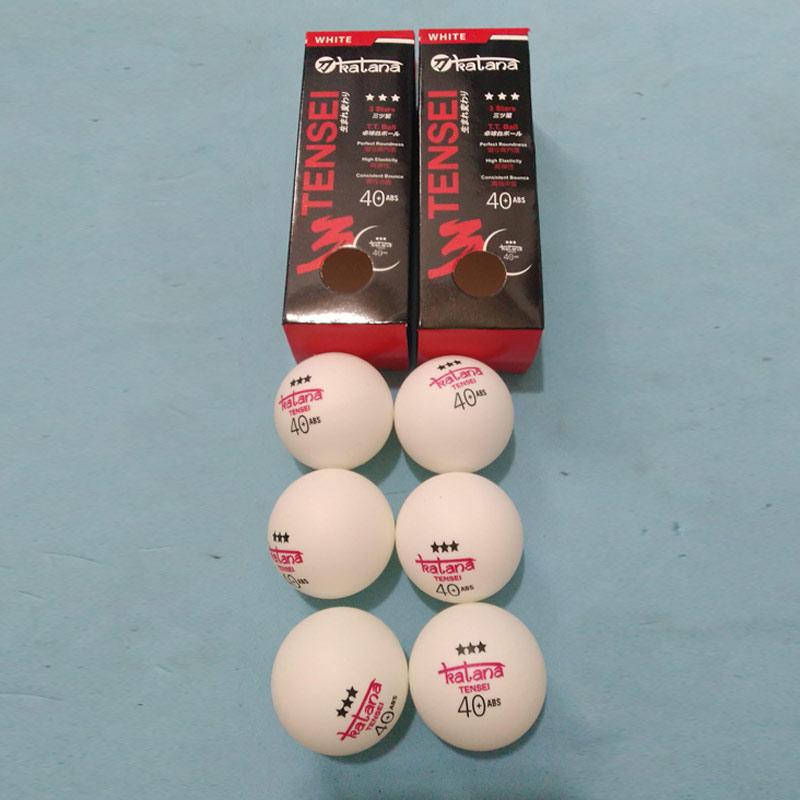 Jual Katana ABS 3 Star 40 Plus Bola Pimpong [Beli 1 Pack Free 1 Pack] di Seller MUTIARA-SPORT ...