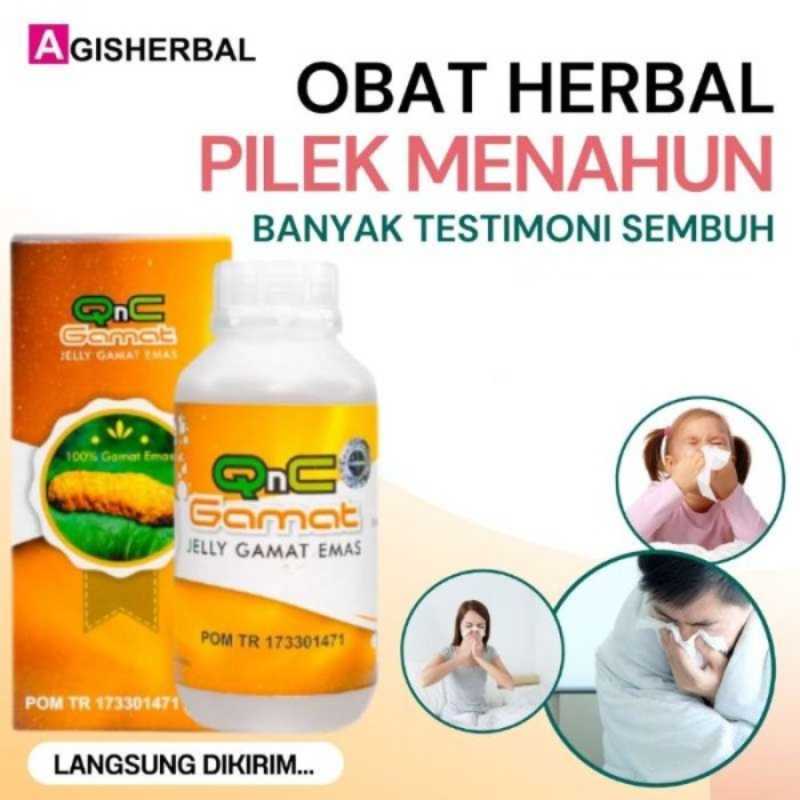Jual Obat Pilek Menahun Pada Anak Dan Dewasa Herbal Qnc Jelly Gamat ...