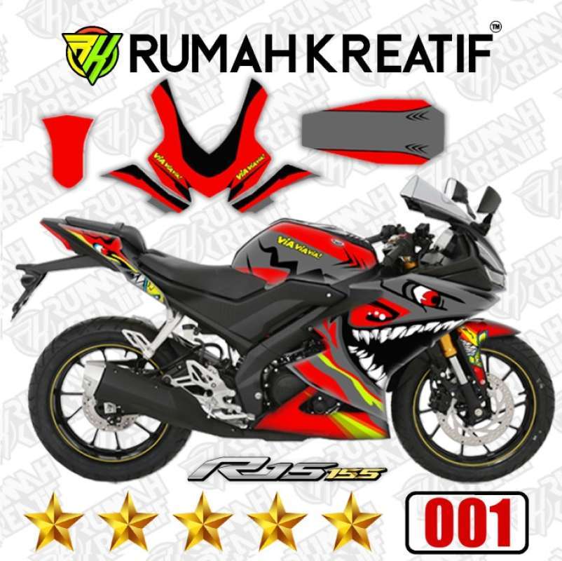 Promo Striping*Decal*Sticker* Yamaha R15 V3 Diskon 17% di Seller Nizar ...