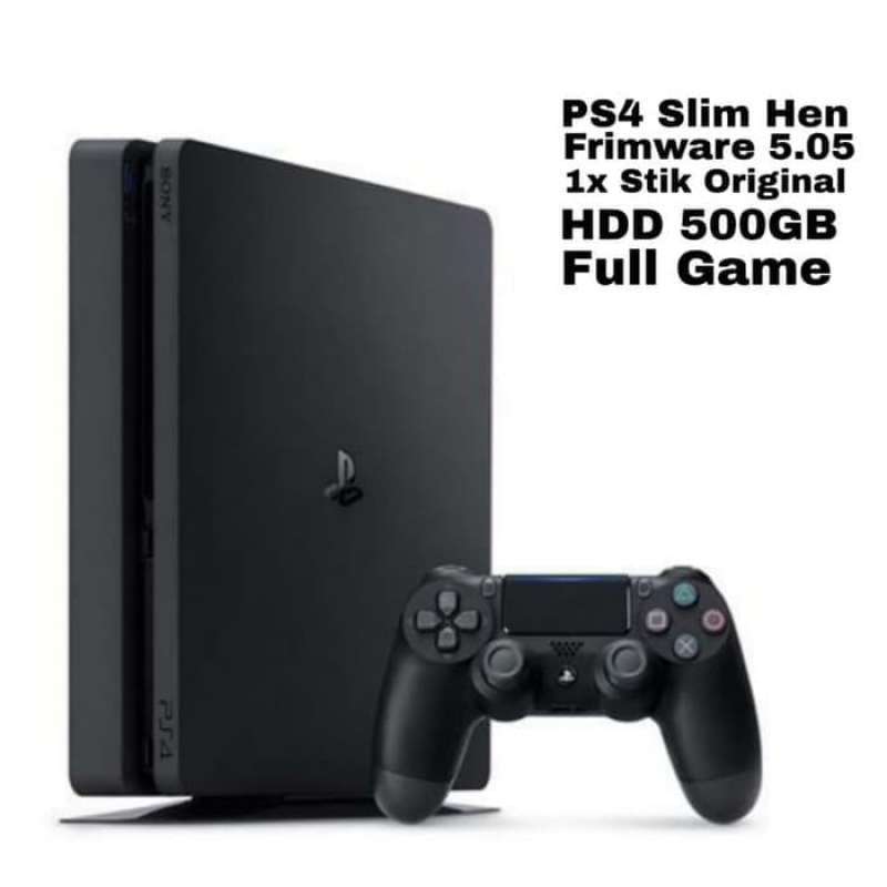 Promo PS4 SLIM 500GB HEN/PS4 SLIM 500GB FW 5.05 Diskon 23% di Seller ...