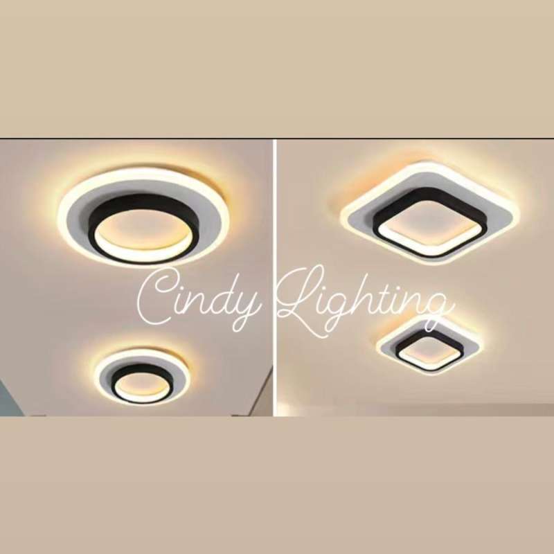 Jual Lampu Plafon Led Tanam Modern Minimalis 3 Warna Nordic Teras Black Di Seller Cindy Lighting