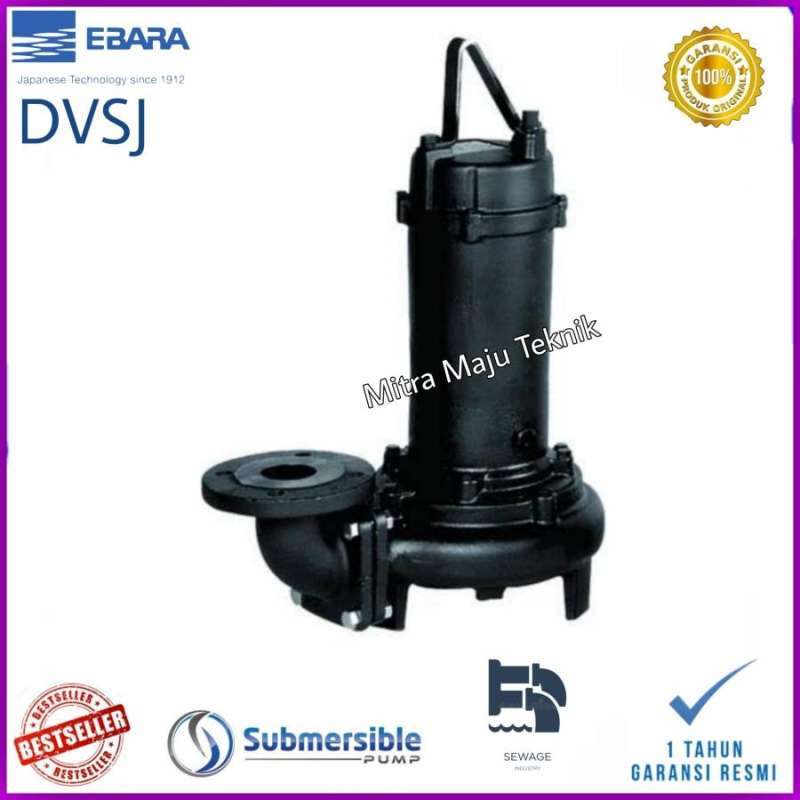 Jual EBARA PUMP 65 DL 51,5KW (PARALEL)3PHASE SUBMERSIBLE SEMI VORTEX SEWAGE di Seller MITRA MAJU ...