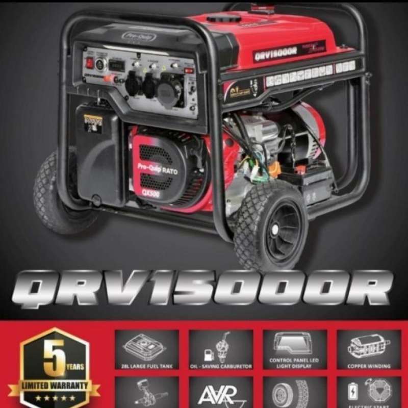 Jual Genset Generator Portable Proquip Usa Qrv15000r Genset 9000 Watt ...