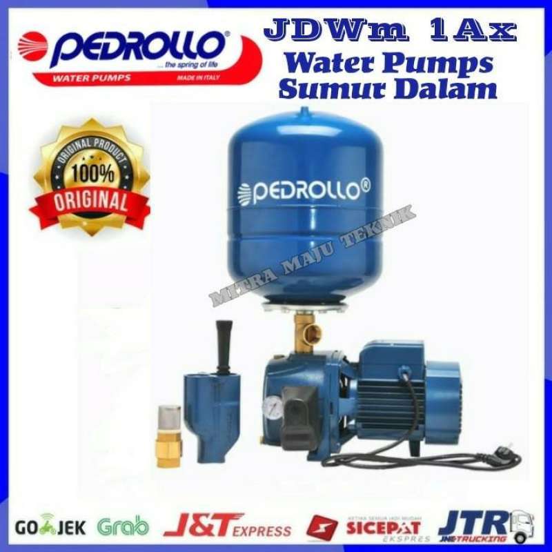Jual Pompa Air Jet Pump Pedrollo JDWm 1Ax Pompa Sumur Dalam Otomatis di ...