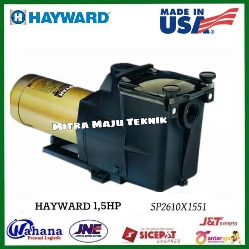 Jual Pompa Kolam Renang Hayward Usa Super Pump 1.5hp 1phase Original ...