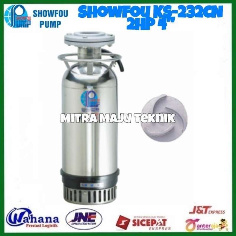 Jual Pompa Celup Tambak Udang Submersible Showfou KS-232CN 2HP 4Water ...