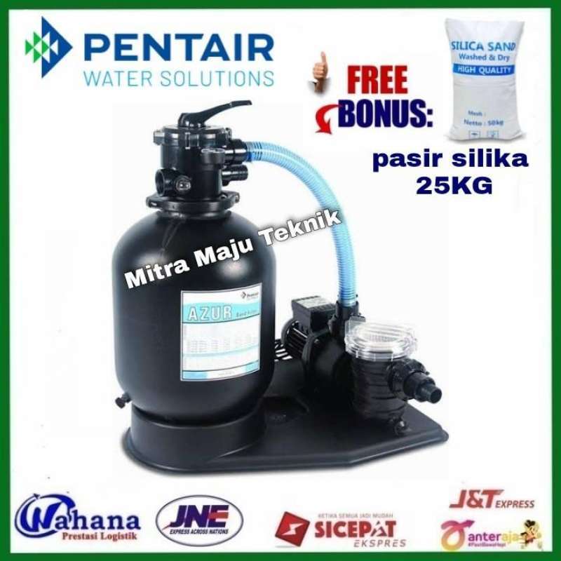 Jual Pompa Kolam Renang Pentair 1HP Sand Filter Azur 22Combo +Pasir ...