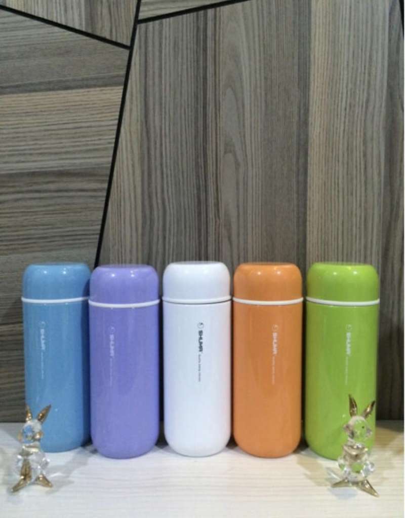Jual Shuma termos panas dingin vacuum tumbler mini 200ML - Hijau di ...