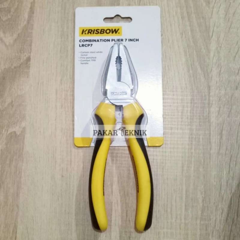 Promo Tang Kombinasi 7 inch / Combination Plier 7 Krisbow Diskon 41% di Seller work tool ...