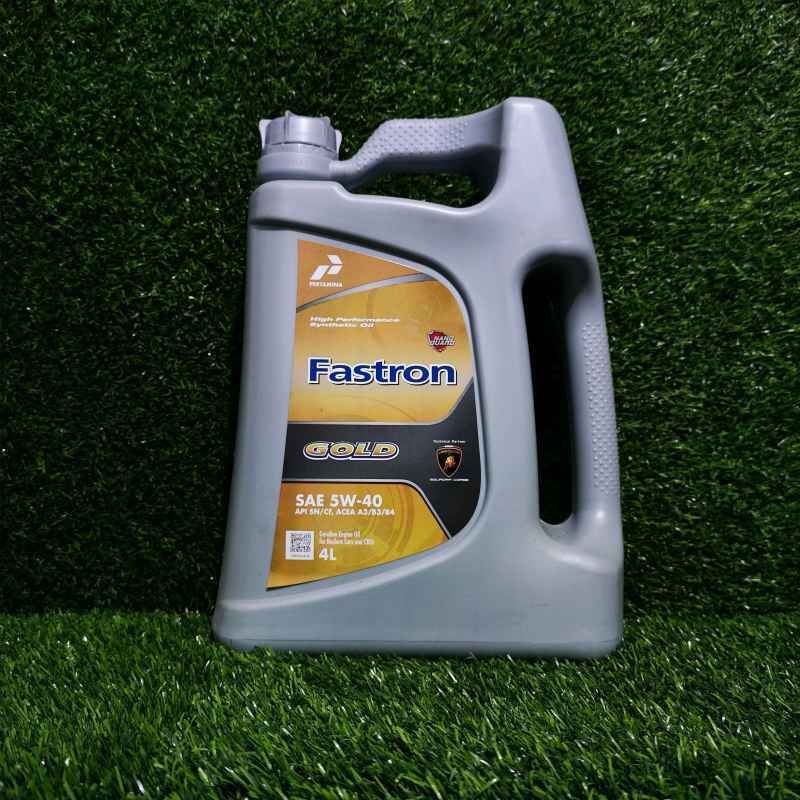 Jual Pertamina Fastron Gold 5W40 API SN/CF 4 Liter di Seller Speed ...
