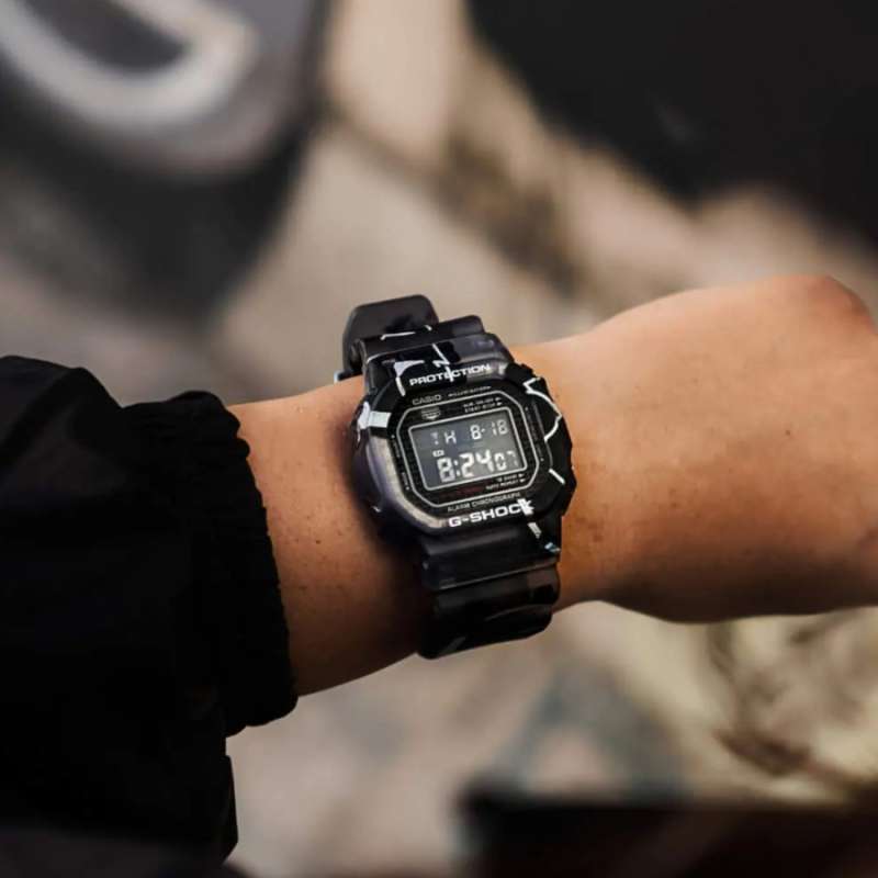 Promo Casio G-shock Dw-5000ss-1dr Gshock Dw5000ss-1 Original & Garansi ...