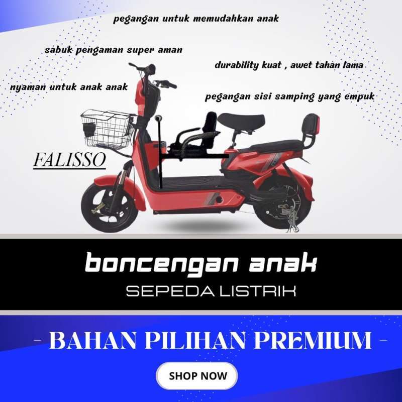 Jual Boncengan Sepeda Anak | Boncengan Sepeda Listrik | Goncengan ...