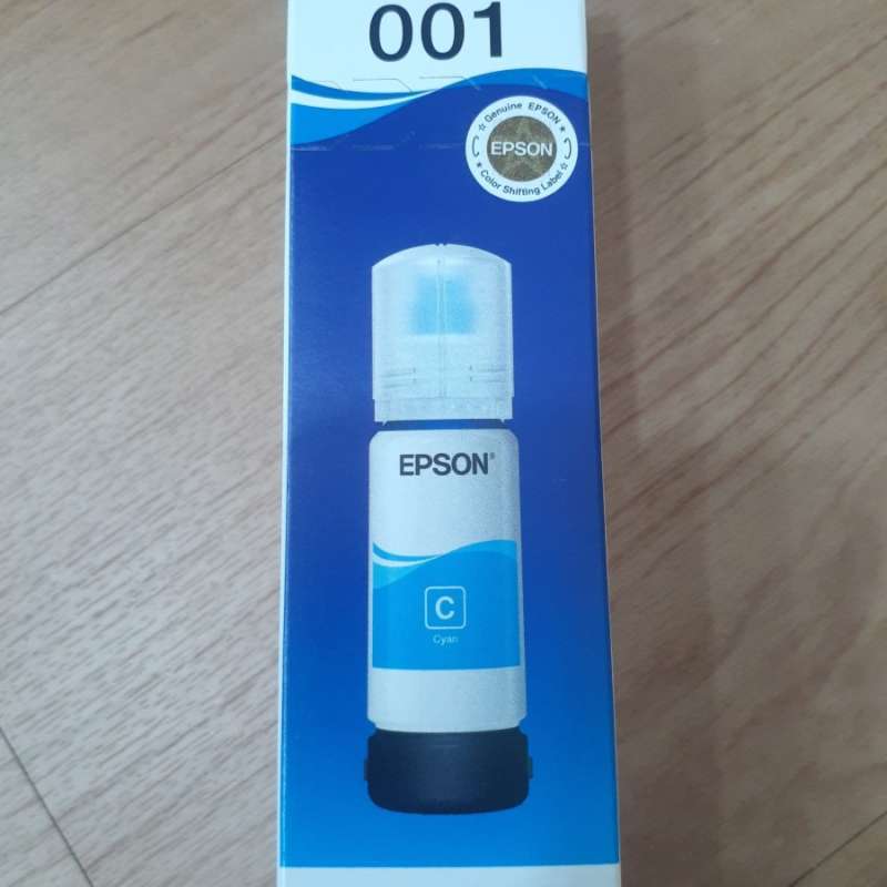 Jual tinta epson 001 cyan original di Seller delete - Pegangsaan Dua ...