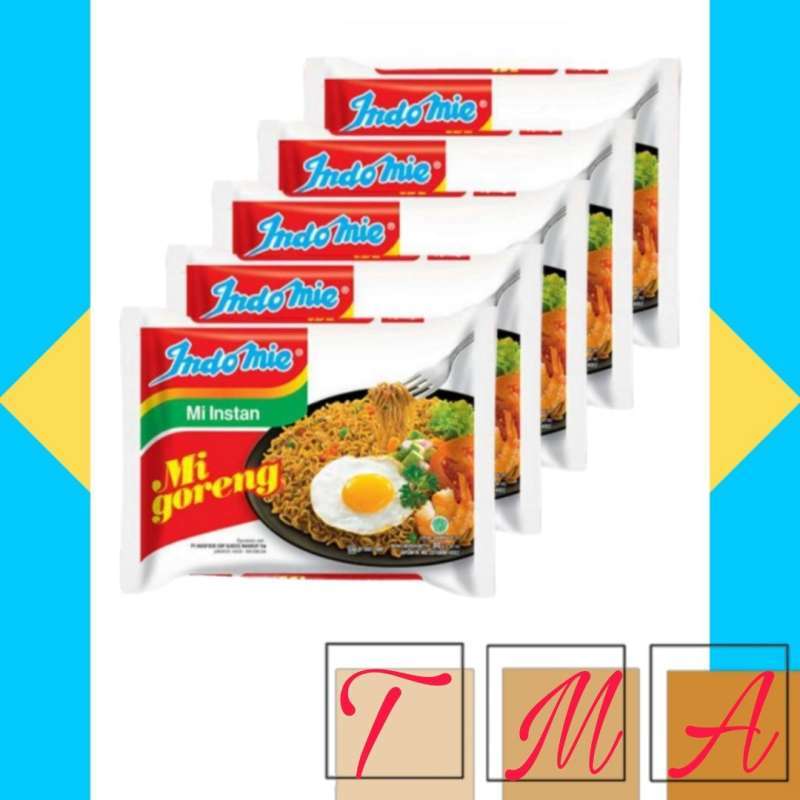 Jual Indomie Mi Goreng Mie Instan [Paket isi 5 Pcs x 85 gr] di Seller ...