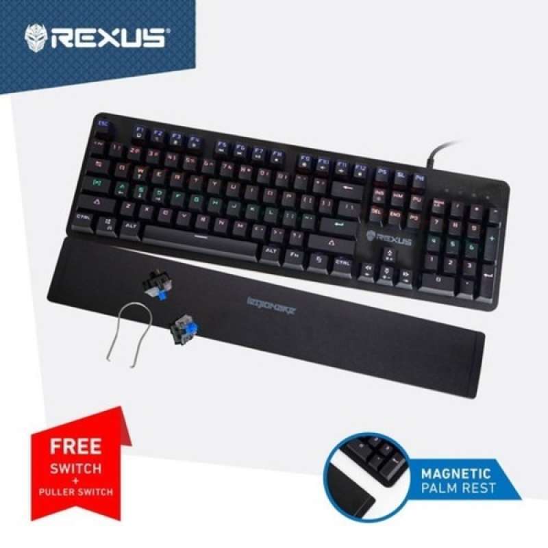 Jual Rexus Mx3.2 Mechanical Gaming Keyboard Garansi Resmi 1 Tahun Rexus ...