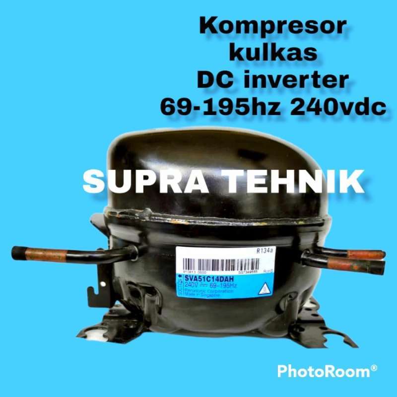 Jual kompresor kulkas inverter sharp 2pintu sva51 original di Seller ...