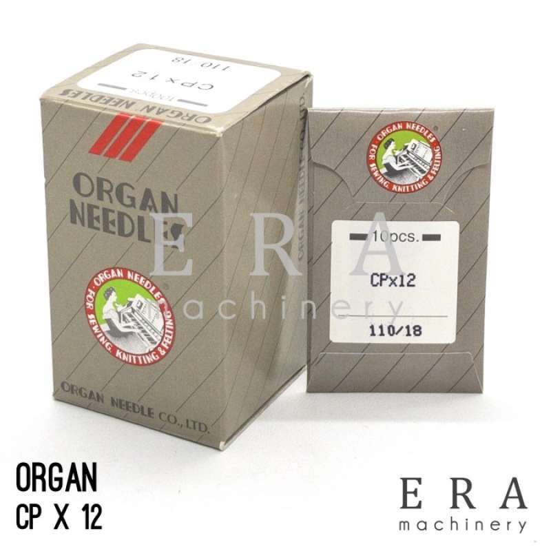 Promo Jarum Jahit Cpx12 Organ Needles Japan Cp X 12 Saddlestitch Diskon ...