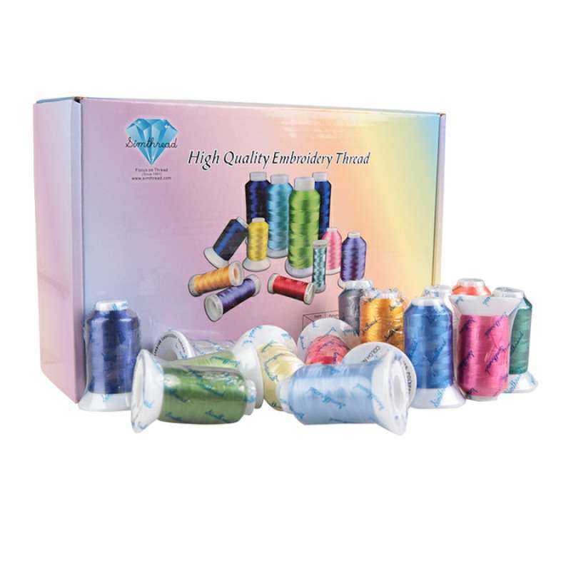 Promo Set 39 Cones Benang Bordir Untuk Mesin Bordir Komputer Diskon 1% ...