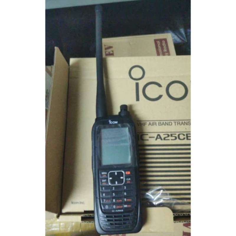 Jual Icom IC-A25CE HT VHF Air Band Ori Baru Garansi GPS Airband ICA25 ...