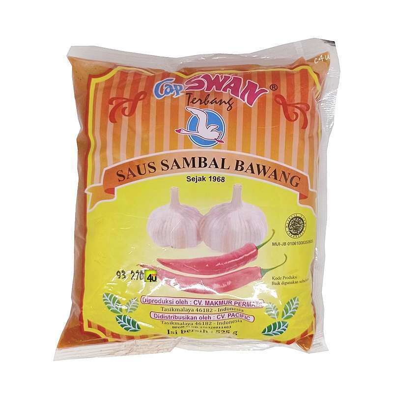 Promo Cap SWAN Terbang - Saus Sambal Bawang - 525gr Bag Diskon 30% di ...