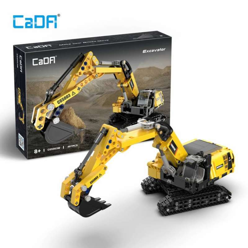 Jual Double E Cada Bricks Excavator C65003w 467pcs Di Seller Live4toys ...