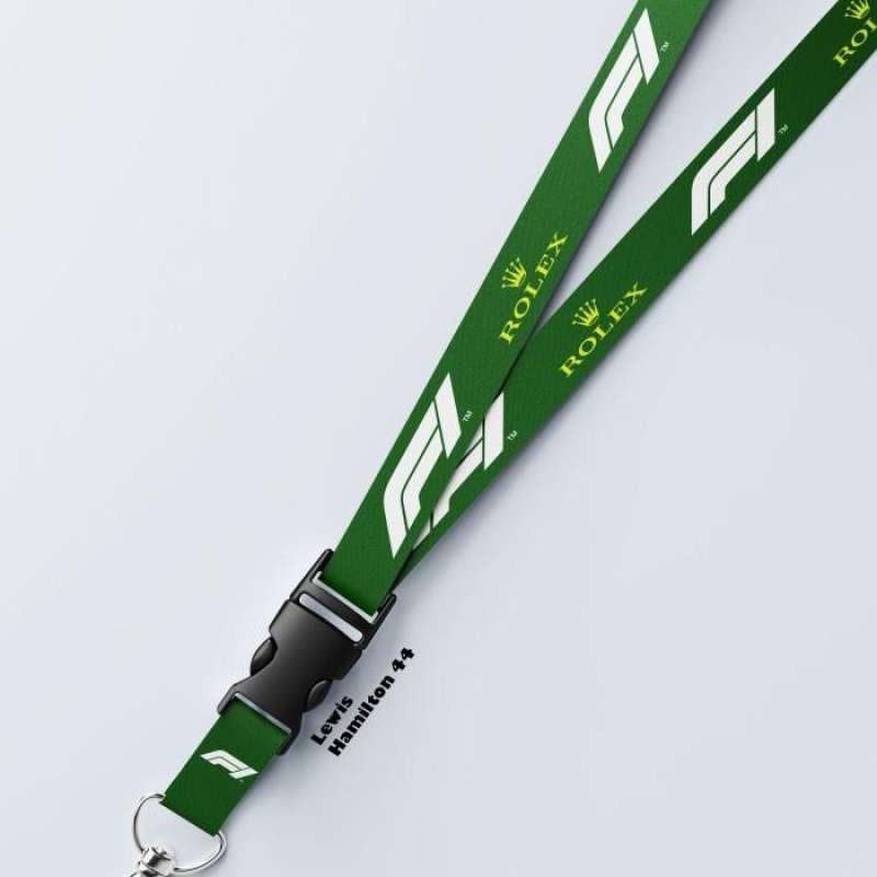 Jual Lanyard F1 Formula 1 Rolex Partnership Dua Sisi Bisa Satuan di ...