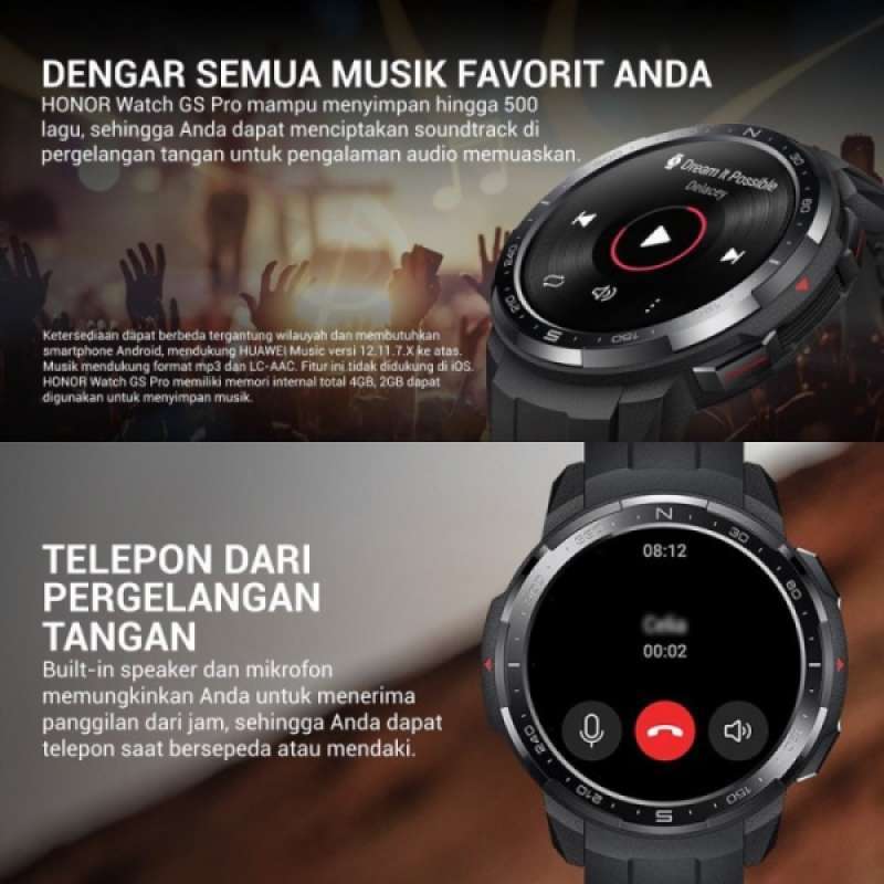 Promo Honor Watch Gs Pro Smartwatch Amoled Display - Garansi Resmi ...
