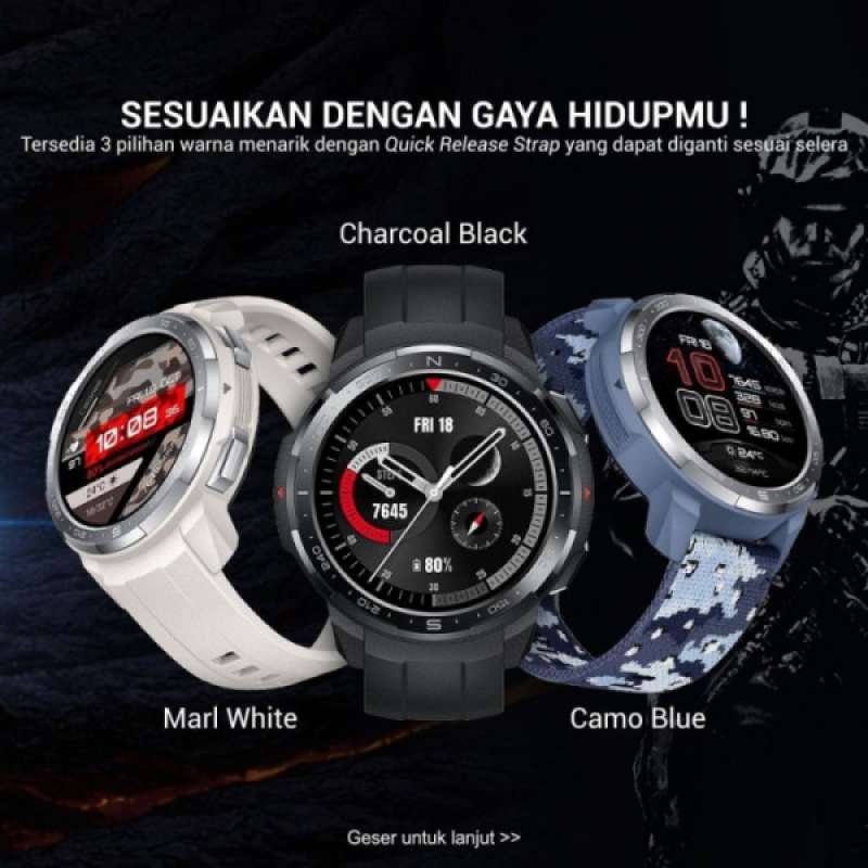 Promo Honor Watch Gs Pro Smartwatch Amoled Display - Garansi Resmi ...