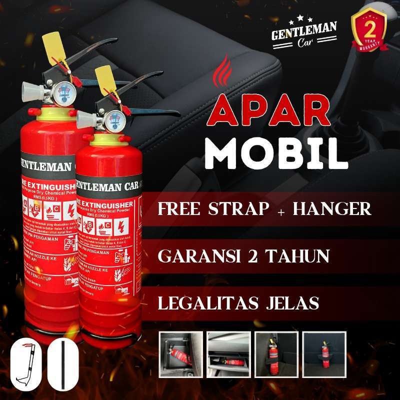 Promo APAR Mobil 0.5Kg & 1Kg Gentleman Car Tabung Pemadam Racun Api ...