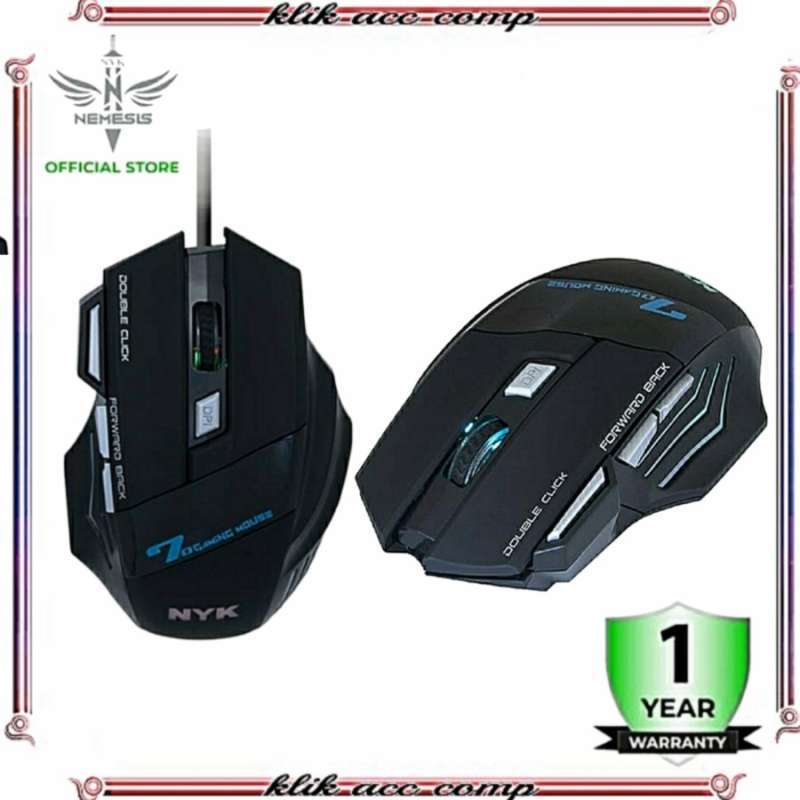 Jual Mouse Gaming NYK G07 Gaming Mouse Nemesis RGB di Seller KLIK ACC ...