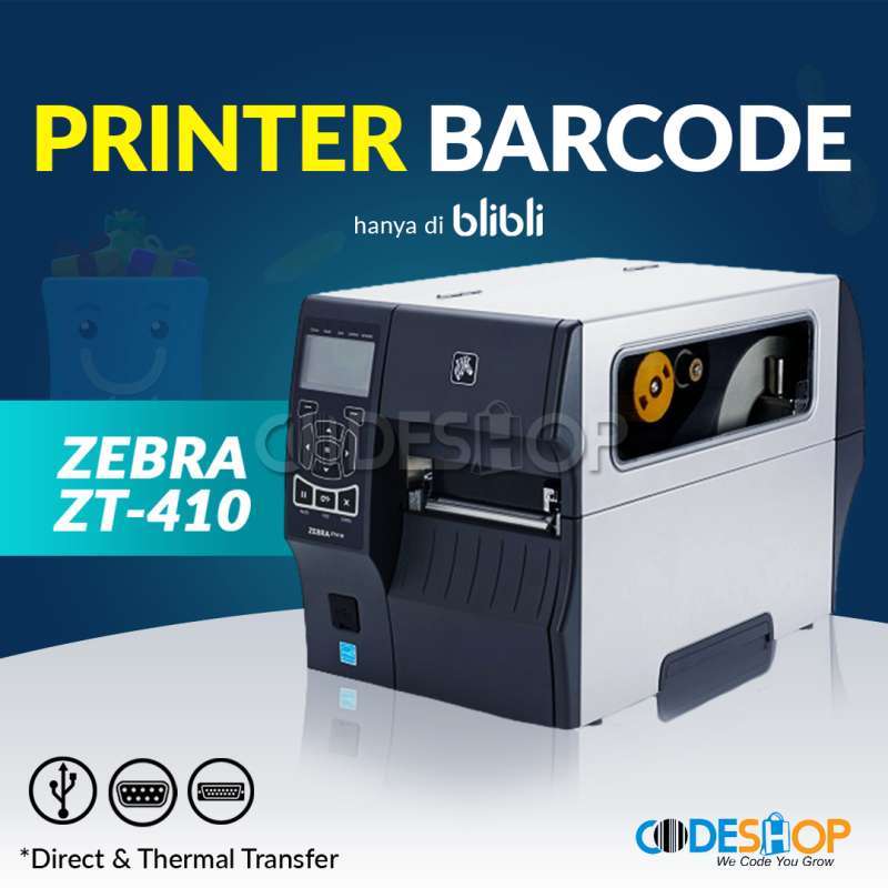 Jual Zebra Zt410 Printer Barcode Original Harga Termurah Mei 2024 | Blibli