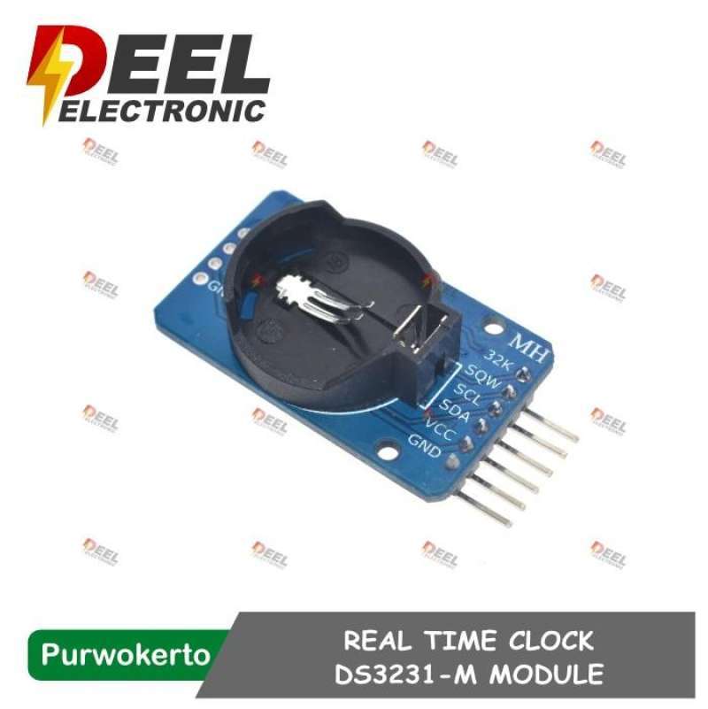 Jual REAL TIME CLOCK DS3231 MODULE I2C TYPE - M RTC FOR ARDUINO di Seller DEEL ELECTRONIC ...