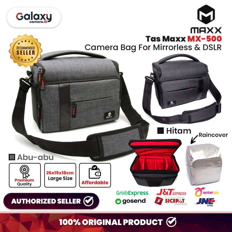 Jual Tas Kamera Maxx Mx-500 Mx500 Maxx-500 For Mirrorless & Dslr ...