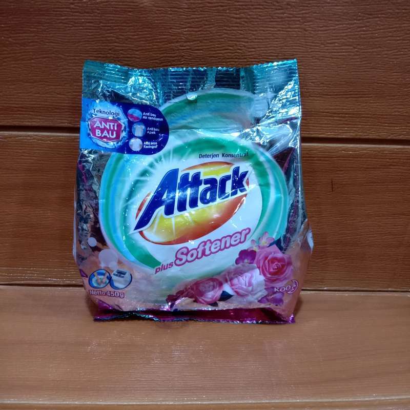 Jual Attack Plus Softener Deterjen Bubuk Konsentrat 450gr Di Seller Farel Star Market - Duri ...