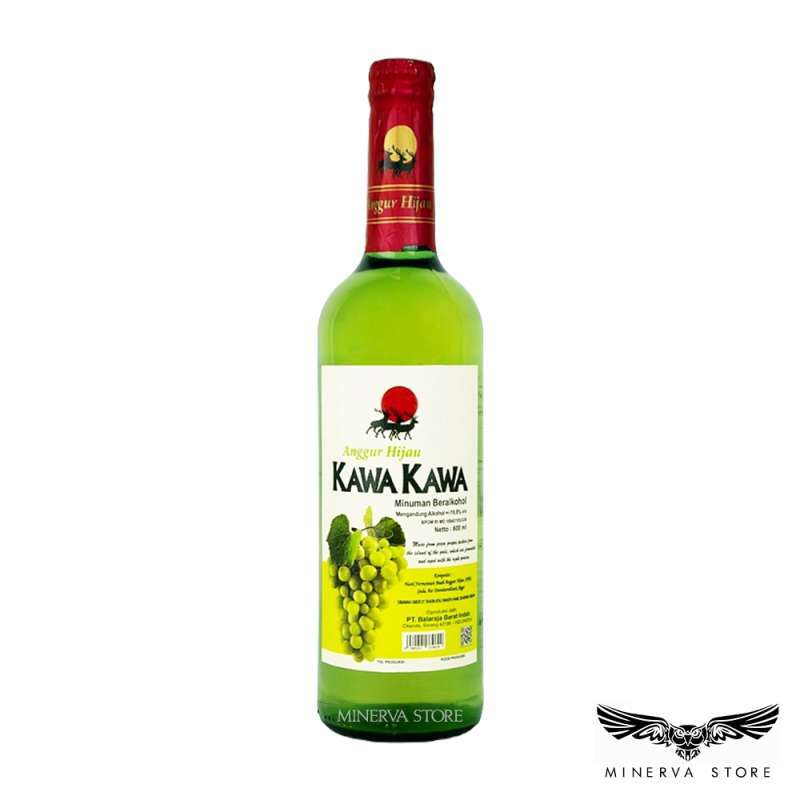 Promo Kawa Kawa Anggur Hijau 600 Ml Diskon 18% Di Seller Minerva Store ...