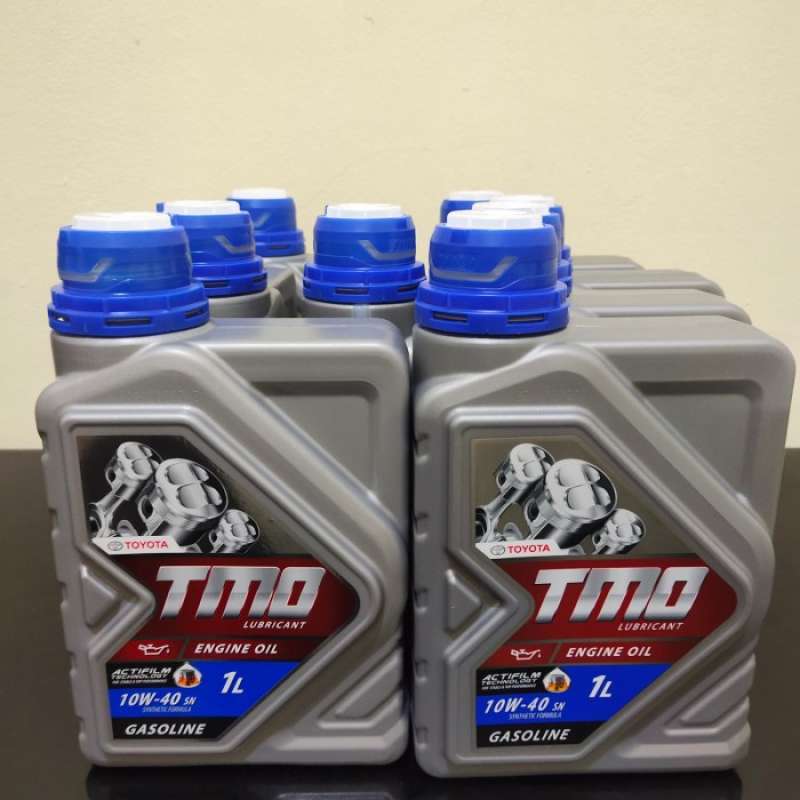 Jual Oli Mesin TMO 10W-40 API SN TOYOTA GENUINE OIL 1 Liter di Seller ...