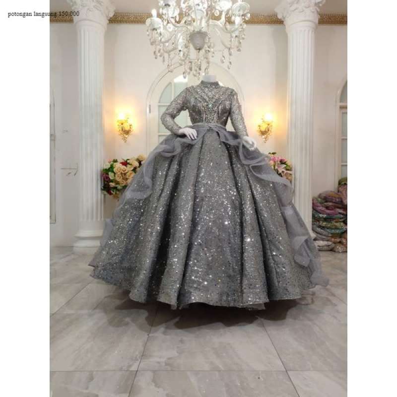 Promo Baju pakaian gaun pengantin busana pernikahan wanita gown dress ...