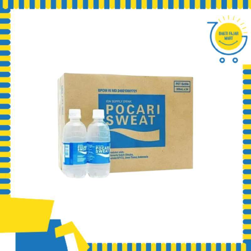 Promo POCARI SWEAT MINUMAN ISOTONIK 350ML x 24 BOTOL | 1 Karton Diskon ...