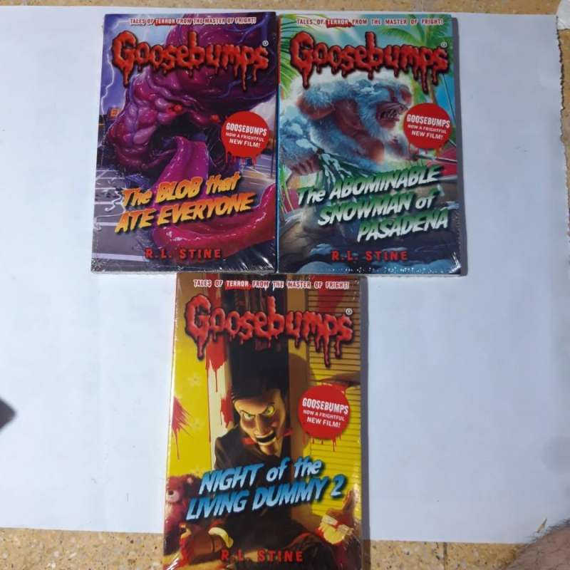 Jual Novel Import Serial Goosebumps 5 Judul/ Per Buku Di Seller Movie ...