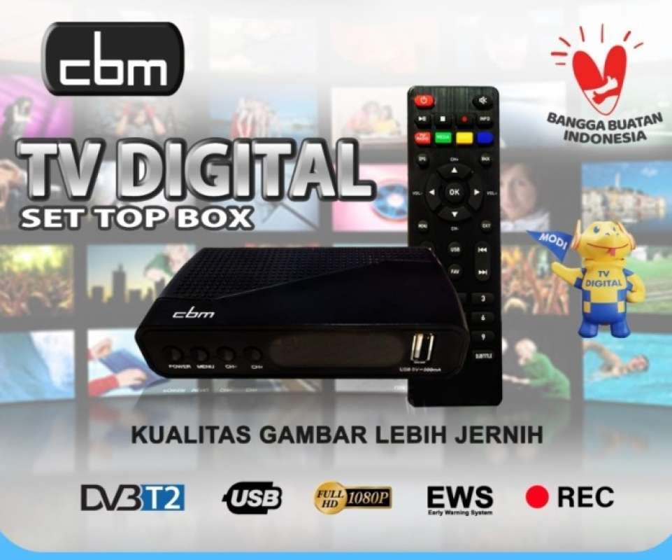 Jual Set Top Box CBM- TV Digital DVBT2 di Seller OWL STORE - Cengkareng Timur, Kota Jakarta ...