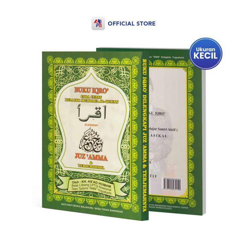 Jual Buku Iqro Anak Iqra Anak Besarjilid 1 Sampai 6 Dengan Juz Amma ...