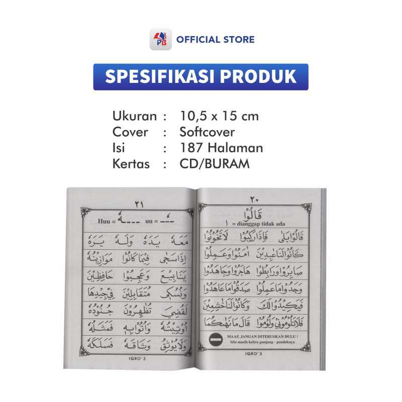 Jual Buku Iqro Anak Iqra Anak Besarjilid 1 Sampai 6 Dengan Juz Amma ...