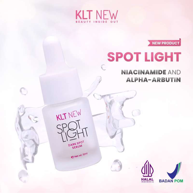 Jual KLT New Spot Light Dark Spot Serum (Serum noda hitam diwajah, mencerahkan, warna kulit yang ...